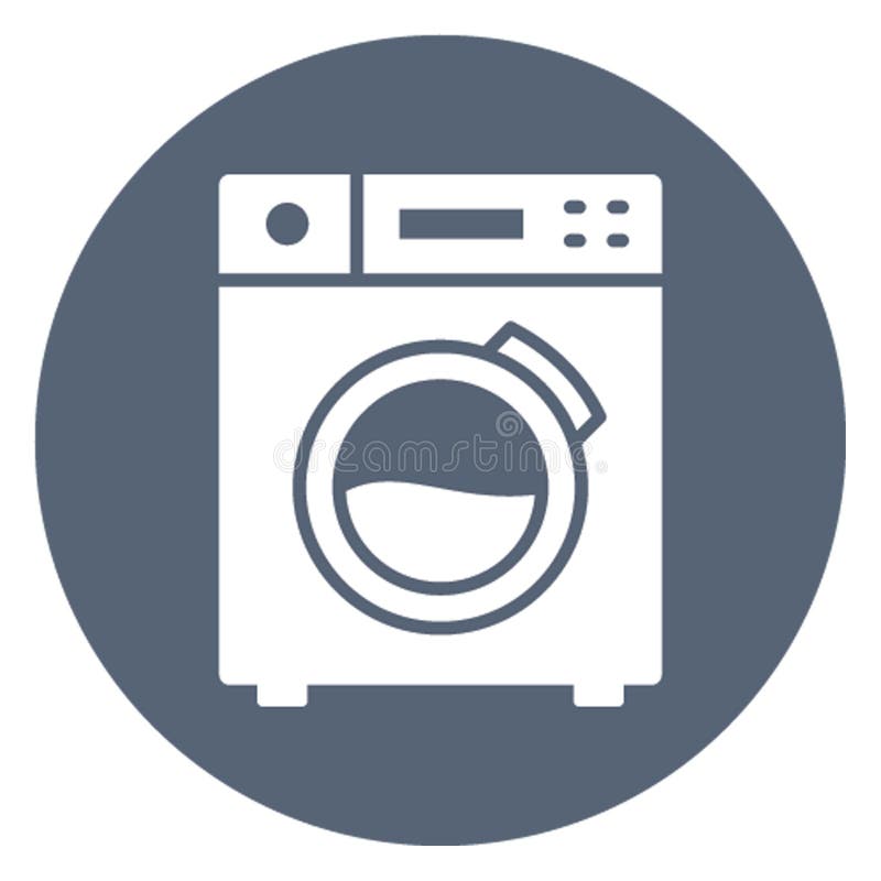 Drying Laundry Isolated Vector Icon Fully Editable Stock Vector ...