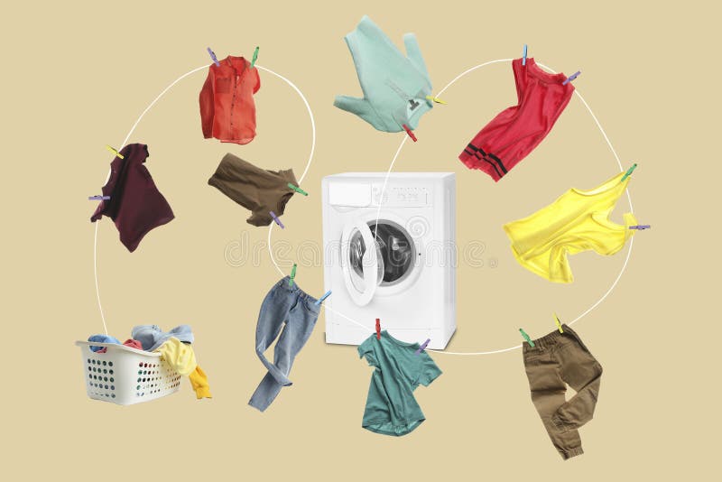 150 Washing Machine Flying Clothes Stock Photos - Free & Royalty-Free ...