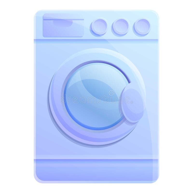 Drying Machine Icon, Cartoon Style Stock Vector - Illustration of ...