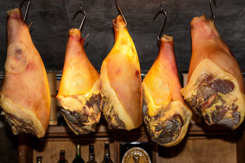 Hamon legs stock photo. Image of loaf, lambchop, marketplace - 22383898