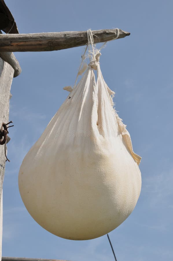 Drying traditional cheese stock image. Image of fresh - 55178593