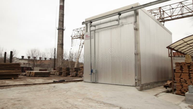 Drying of Wood with High Temperatures in a Special Chamber. Drying of ...