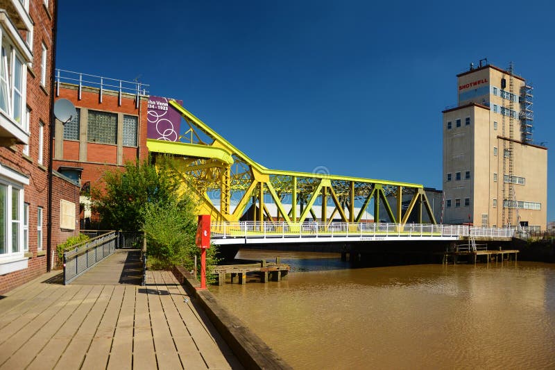 Drypool Bridge, Kingston upon Hull Editorial Photo - Image of 1961 ...
