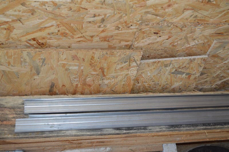 Drywall Installation Materials and Elements Stock Photo - Image of ...