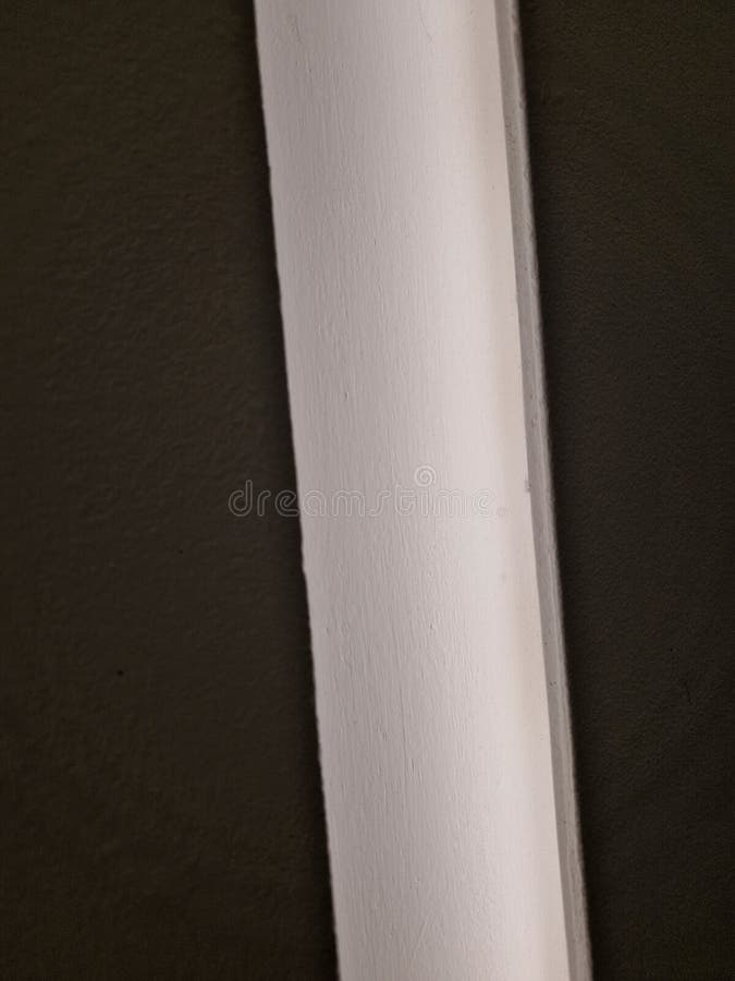 Drywall Paneling of the Wall with Notches through Which the Backlight ...