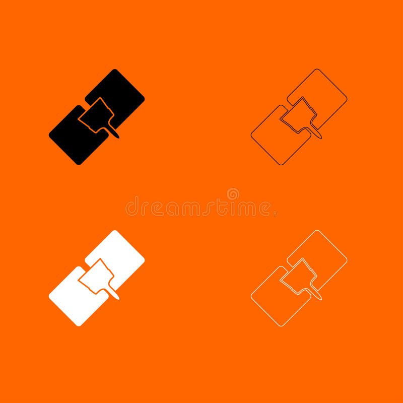 Drywall Repair Black and White Set Icon . Stock Vector - Illustration ...