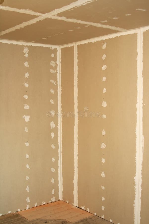 Drywall stock image. Image of painting, decorate, plaster - 56246165