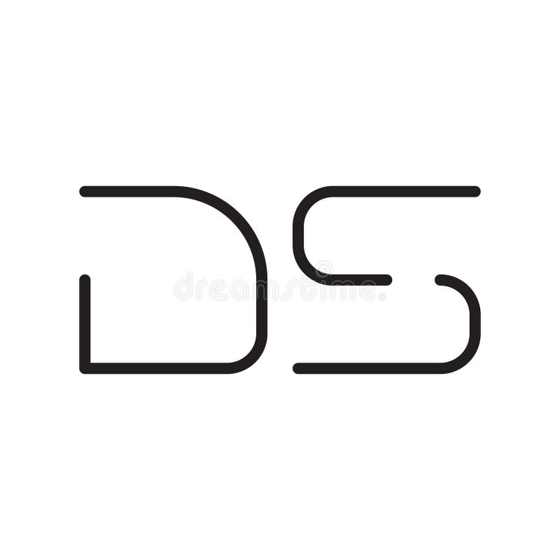 Ds Initial Letter Vector Logo Icon Stock Vector - Illustration of ...