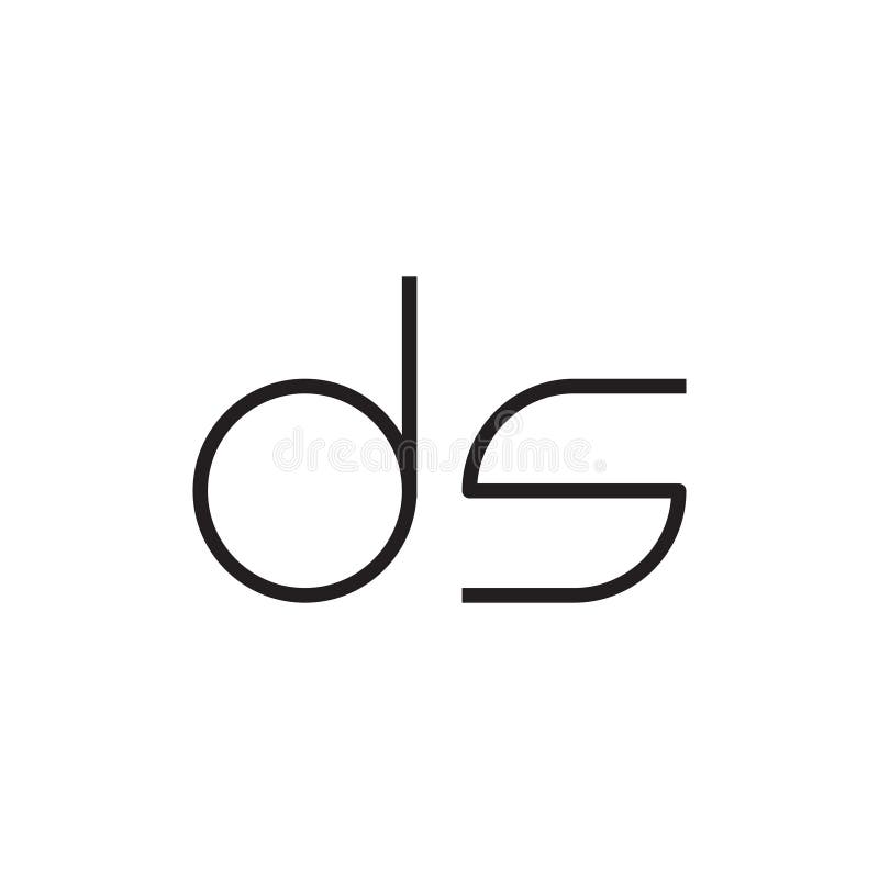 Ds Initial Letter Vector Logo Icon Stock Vector - Illustration of ...