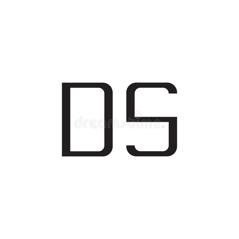 Ds Initial Letter Vector Logo Icon Stock Vector - Illustration of ...
