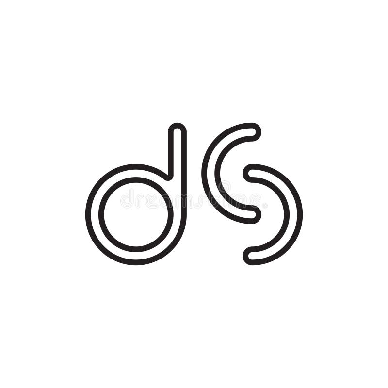 Ds Initial Letter Vector Logo Icon Stock Vector - Illustration of ...