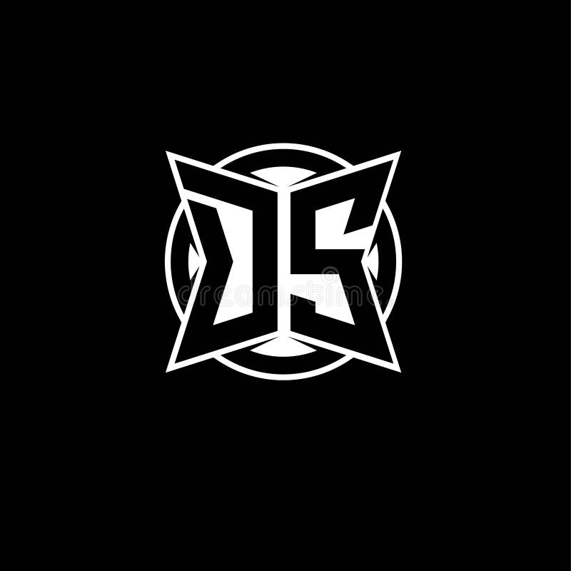 DS Logo Monogram Design Template Stock Vector - Illustration of concept ...