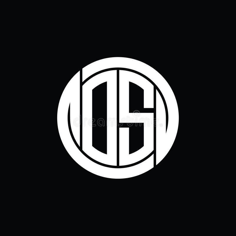 DS Logo Monogram Shield Inside Circle Shape Vector Images Design ...