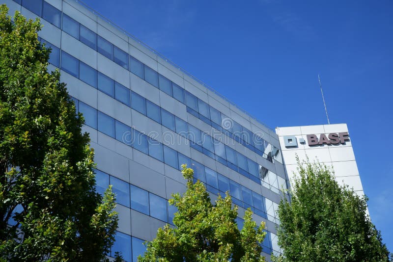 BASF Office Building Europe France Sunlight Editorial Image - Image of ...