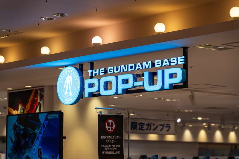 The GUNDAM BASE POP-UP WORLD TOUR in OSAKA Event Store 2025 Editorial ...