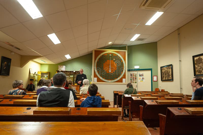 Auction Hall in a Poultry Museum. Editorial Stock Image - Image of ...