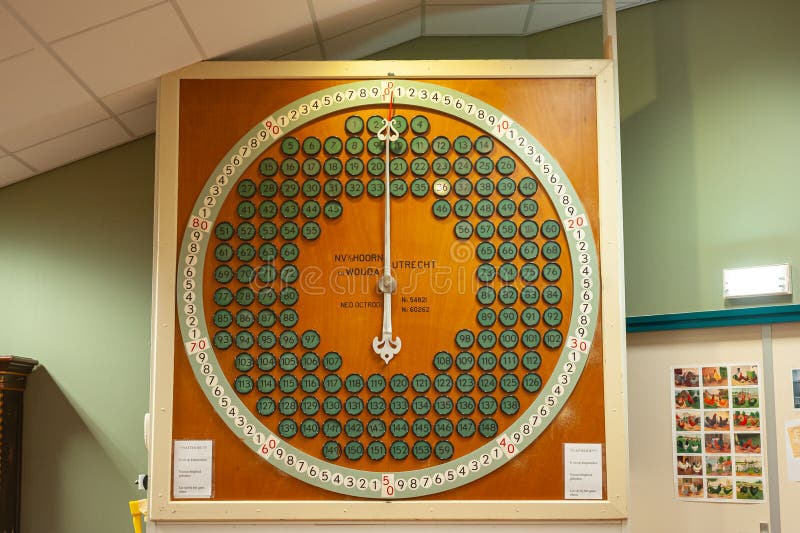 Auction Clock in a Museum. editorial photography. Image of expensive ...