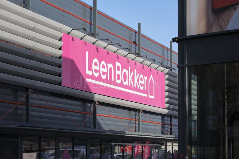 Leen Bakker Logo on Store in the Netherlands Editorial Photography ...