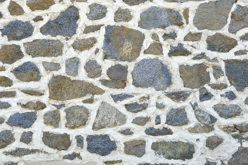 Background Texture of a Natural Stone with Cement in South France Stock ...