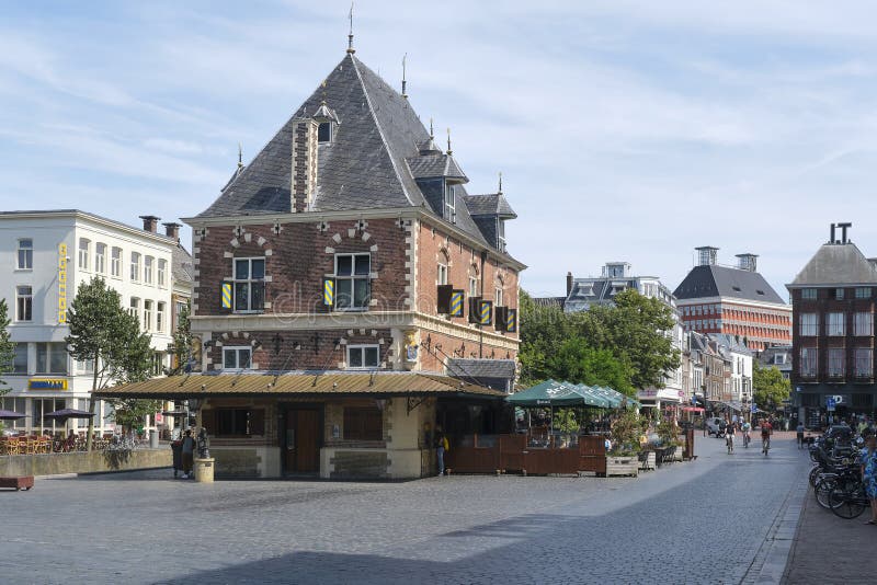View of De Waag in Leeuwarden in the Netherlands Editorial Photography ...