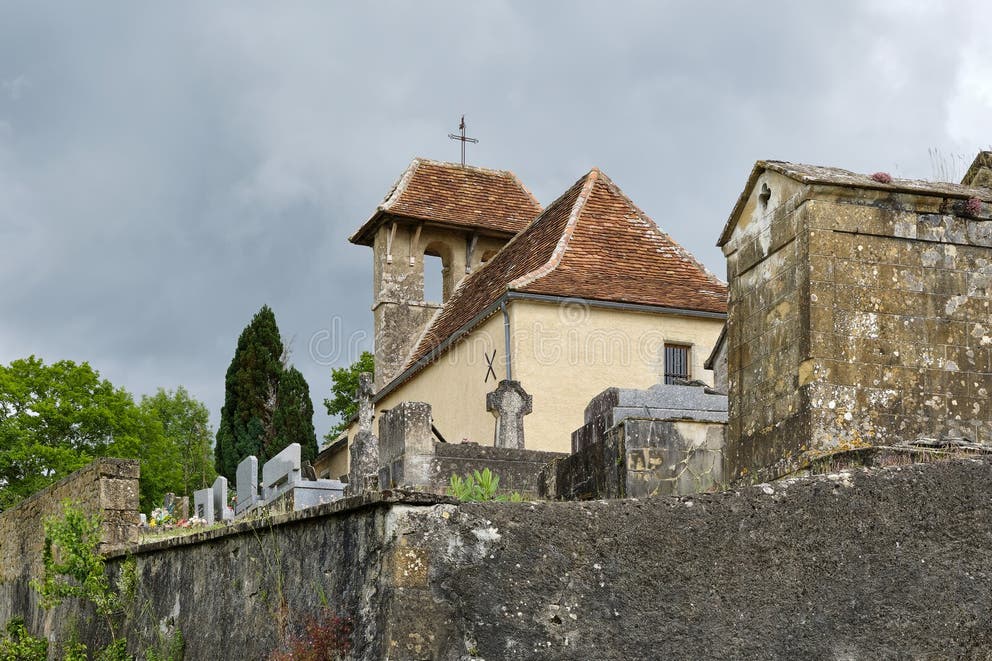View of the White Penitents Chapel in Cornac Stock Photo - Image of ...