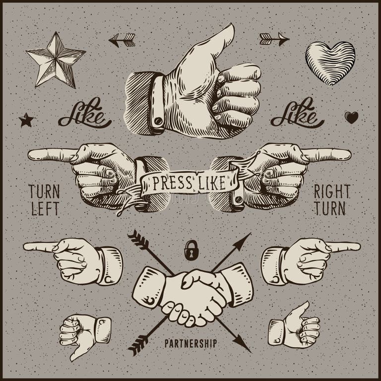 Handshake Vintage Stock Illustrations – 1,595 Handshake Vintage Stock ...