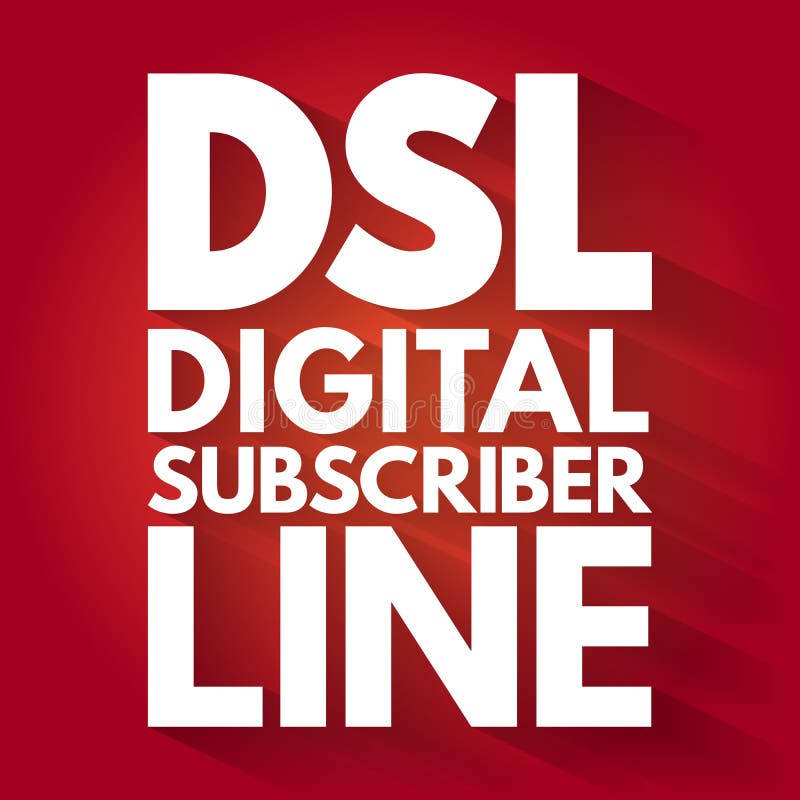 Dsl Digital Subscriber Line Stock Photos - Free & Royalty-Free Stock ...