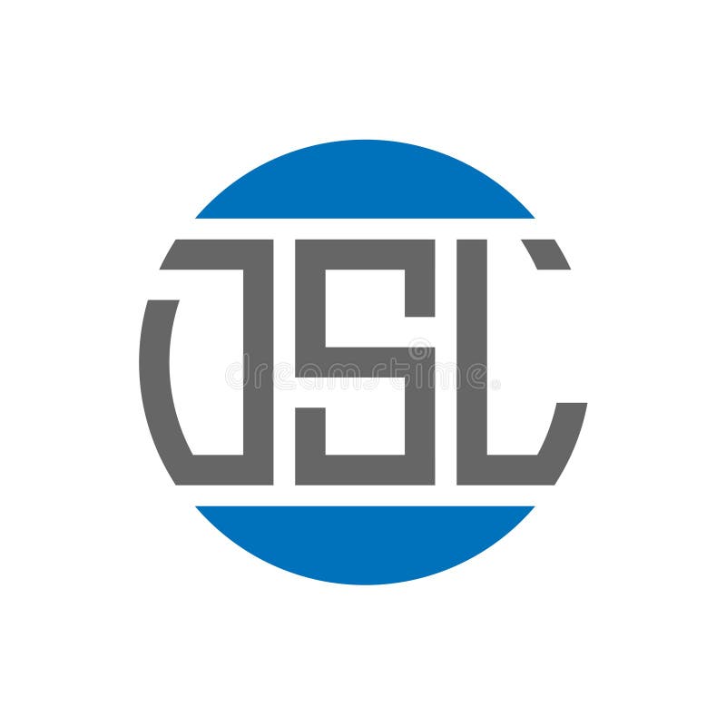 DSL Letter Logo Design on White Background. DSL Creative Initials ...
