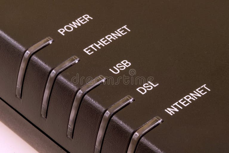 DSL Modem Detail stock photo. Image of modem, networking - 3030708
