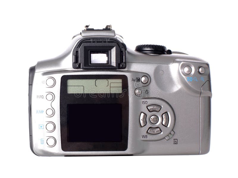 Dslr camera without lens stock image. Image of manual - 10942795