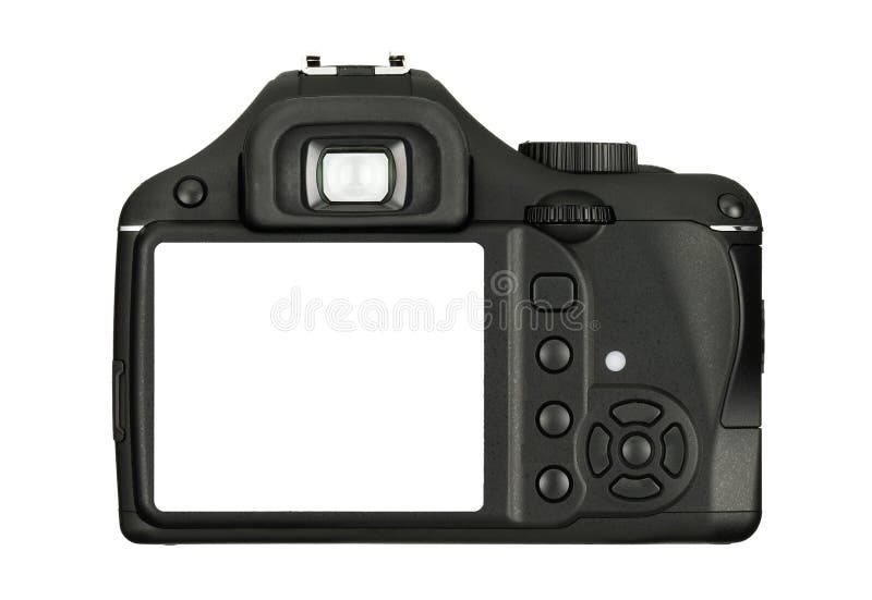 DSLR Professional Camera Body Stock Image - Image of design, digital ...