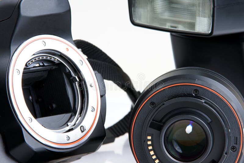 DSLR Camera stock photo. Image of optics, camera, object - 32546682