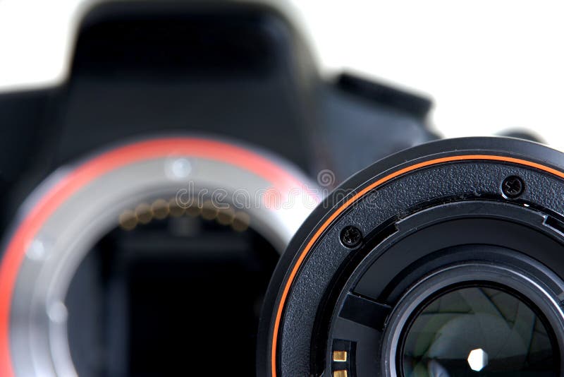 DSLR Camera stock photo. Image of hobby, modern, digicam - 32546674