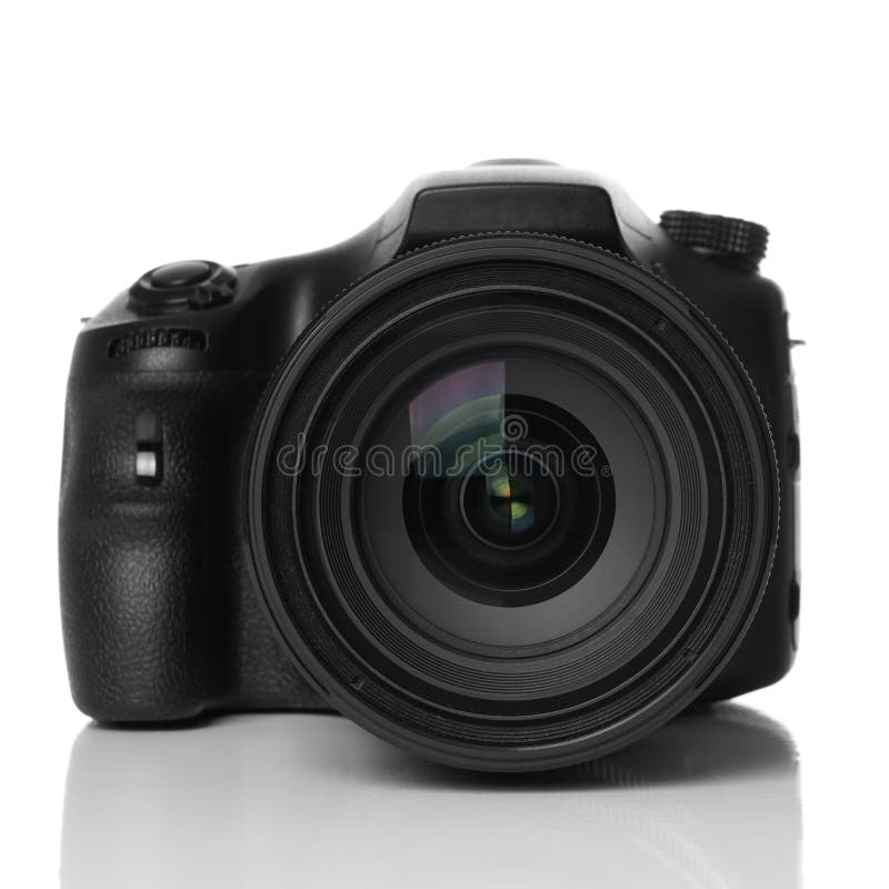 DSLR camera stock photo. Image of digital, black, generic - 47816850