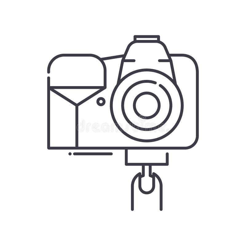 Dslr Camera Outline Stock Illustrations – 770 Dslr Camera Outline Stock ...