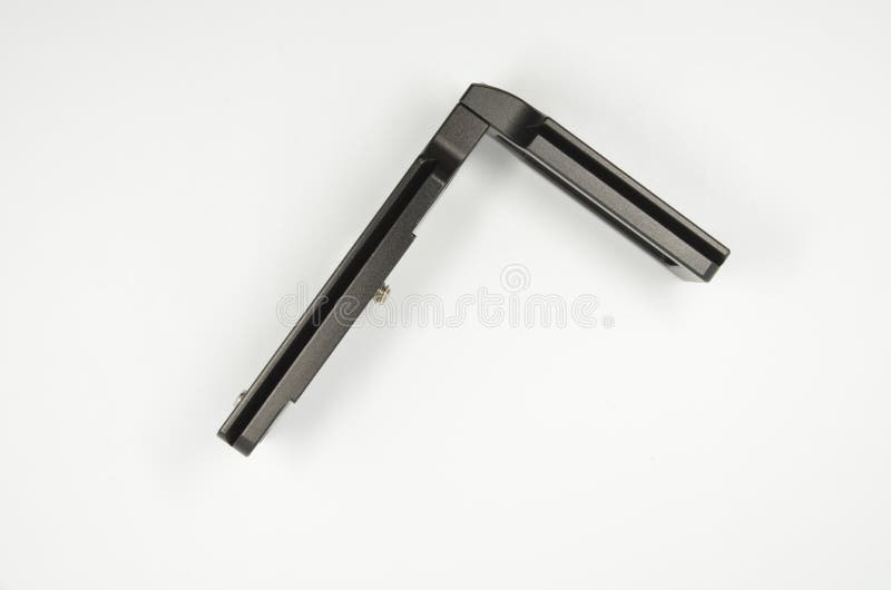 A DSLR Camera L-bracket for Vertical and Horizontal Switching Stock ...