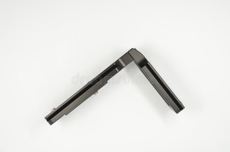 A DSLR Camera L-bracket for Vertical and Horizontal Switching Stock ...