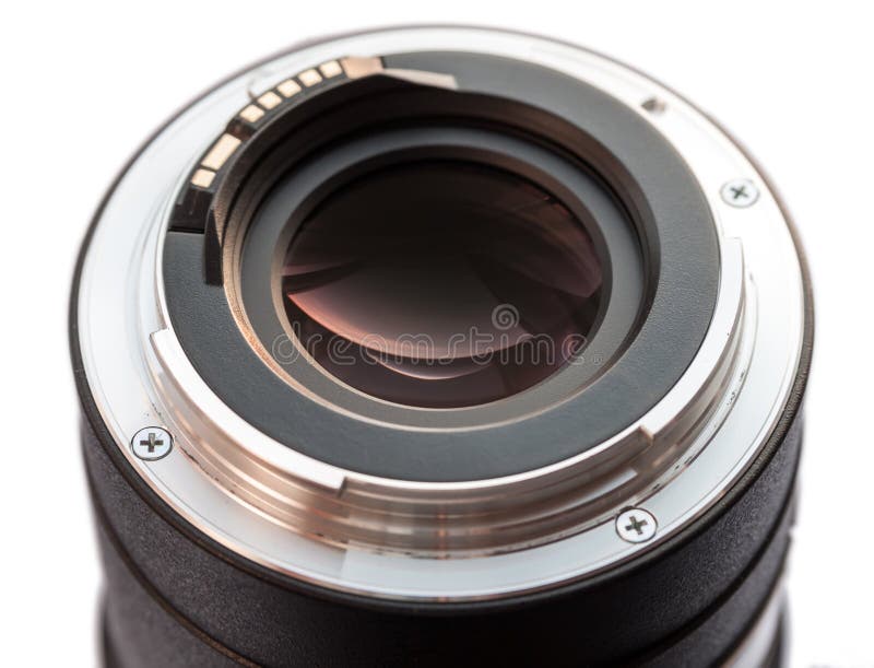 DSLR camera lens. stock image. Image of film, objective - 29335051