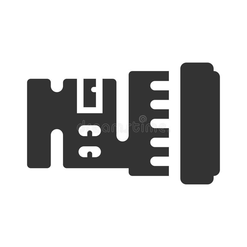 DSLR camera lens Icon stock vector. Illustration of lens - 317373869