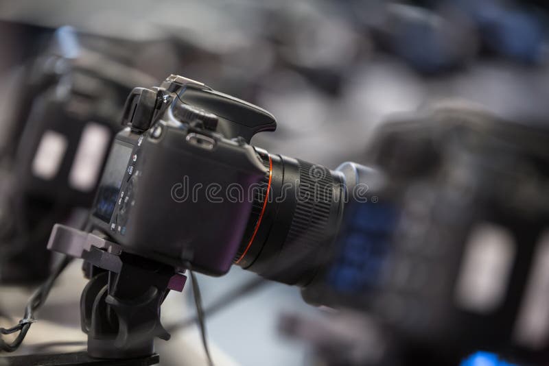 Dslr camera rig stock photo. Image of hobbie, white, photographic ...