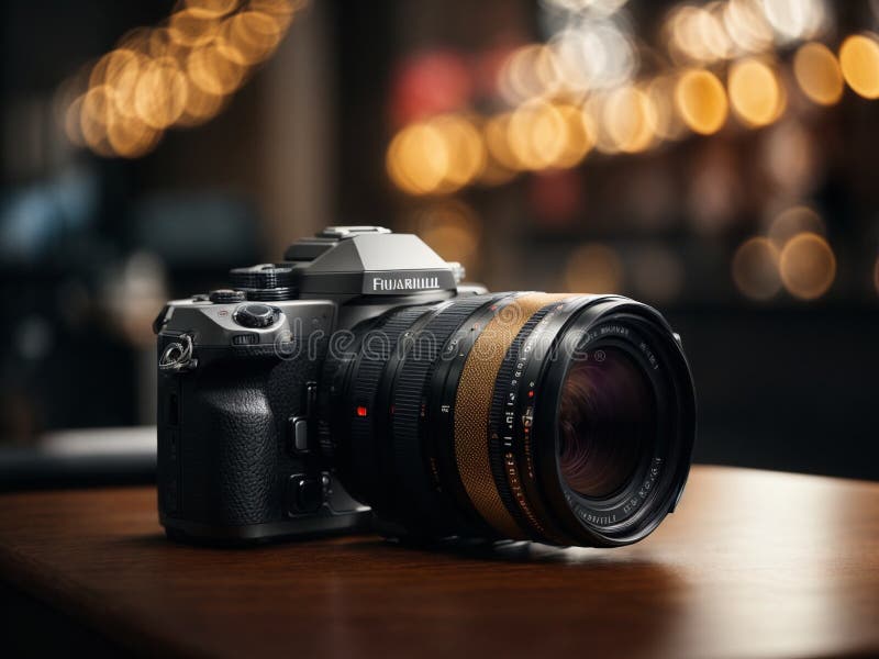 A Dslr Camera To Capture Memories Stock Photo - Image of isolated ...