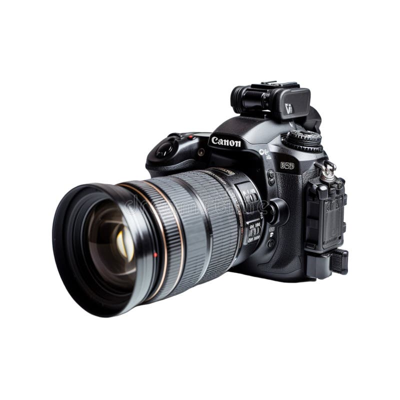 DSLR Camera on Transparent Background - Ai Generated Stock Illustration ...