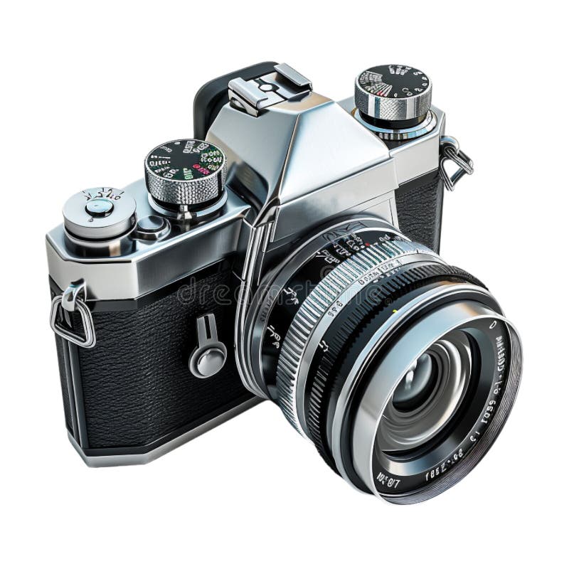 DSLR Camera on Transparent Background - Ai Generated Stock Illustration ...