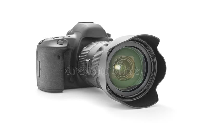 DSLR camera stock photo. Image of isolated, aiming, creativity - 171438260