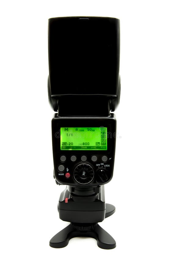 Dslr flash stock image. Image of macro, black, light - 51730949