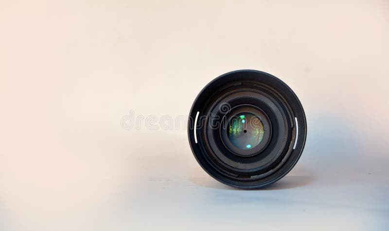 Dslr lens stock image. Image of dslr, prime, white, lens - 135348657