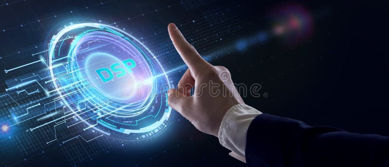 DSP - Demand Side Platform. Business, Technology, Internet and Network ...