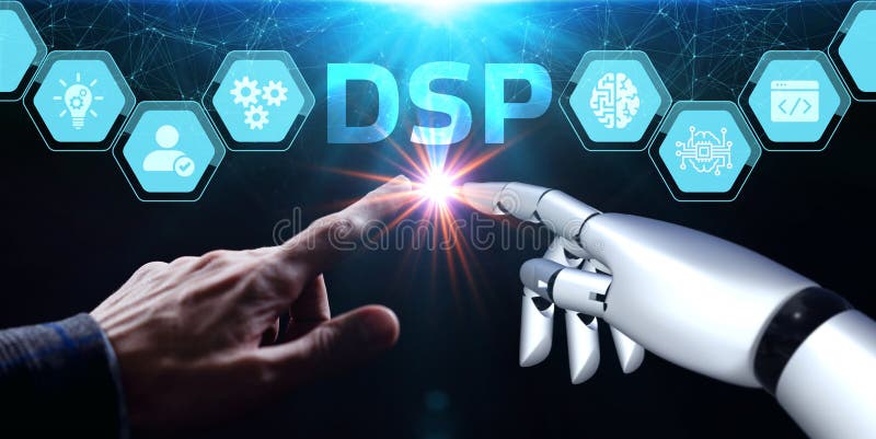 DSP - Demand Side Platform. Business, Technology, Internet and Network ...