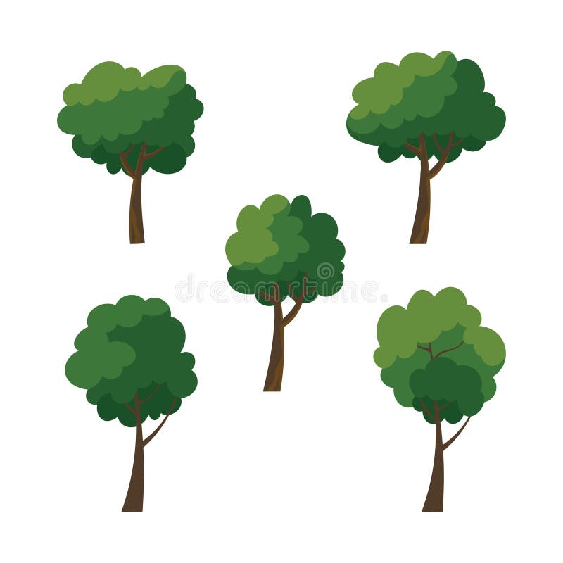 Different Trees Clipart Stock Illustrations – 553 Different Trees ...