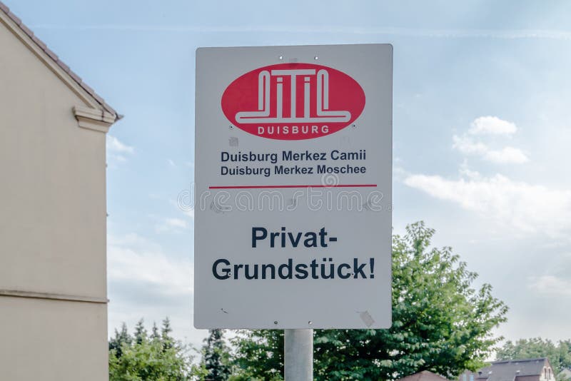 DTIP Mosque in Duisburg, Germany Editorial Stock Photo - Image of ...